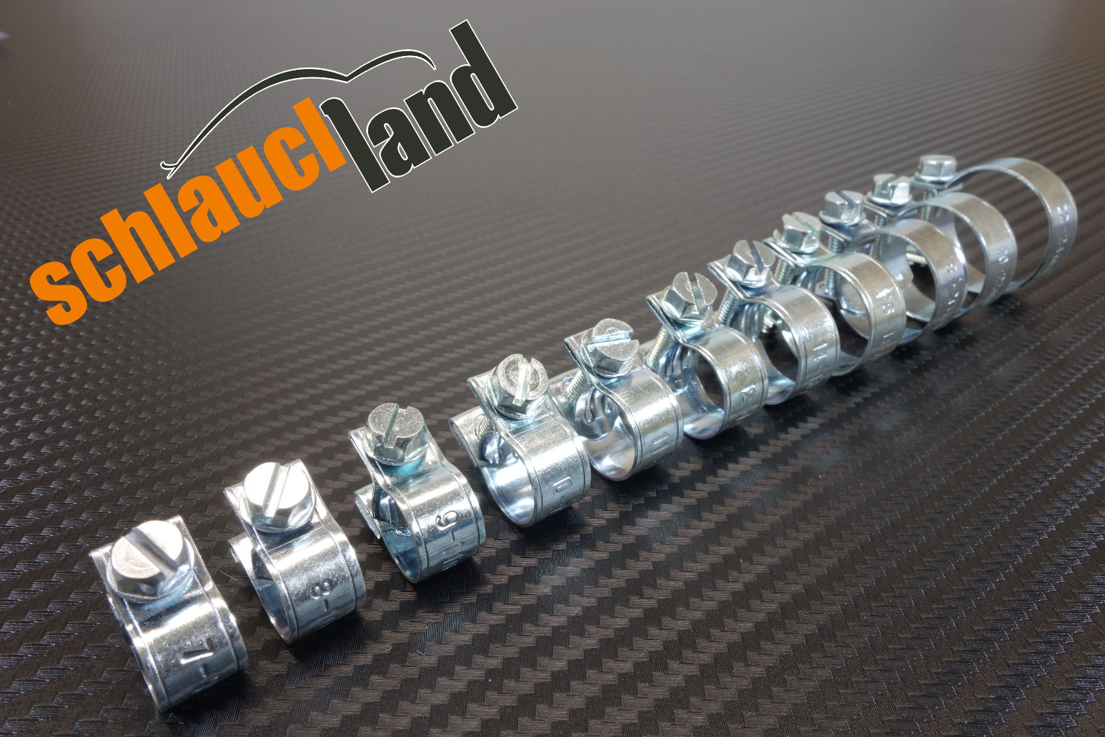 Schlauchschelle MINI W1 Varianten*** Schellen Schlauchklemmen verzinkt | eBay